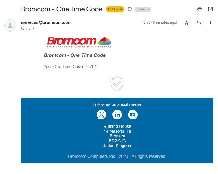 (Staff) BROMCOM: Signing into Bromcom Ideas Portal – GLT IT Services